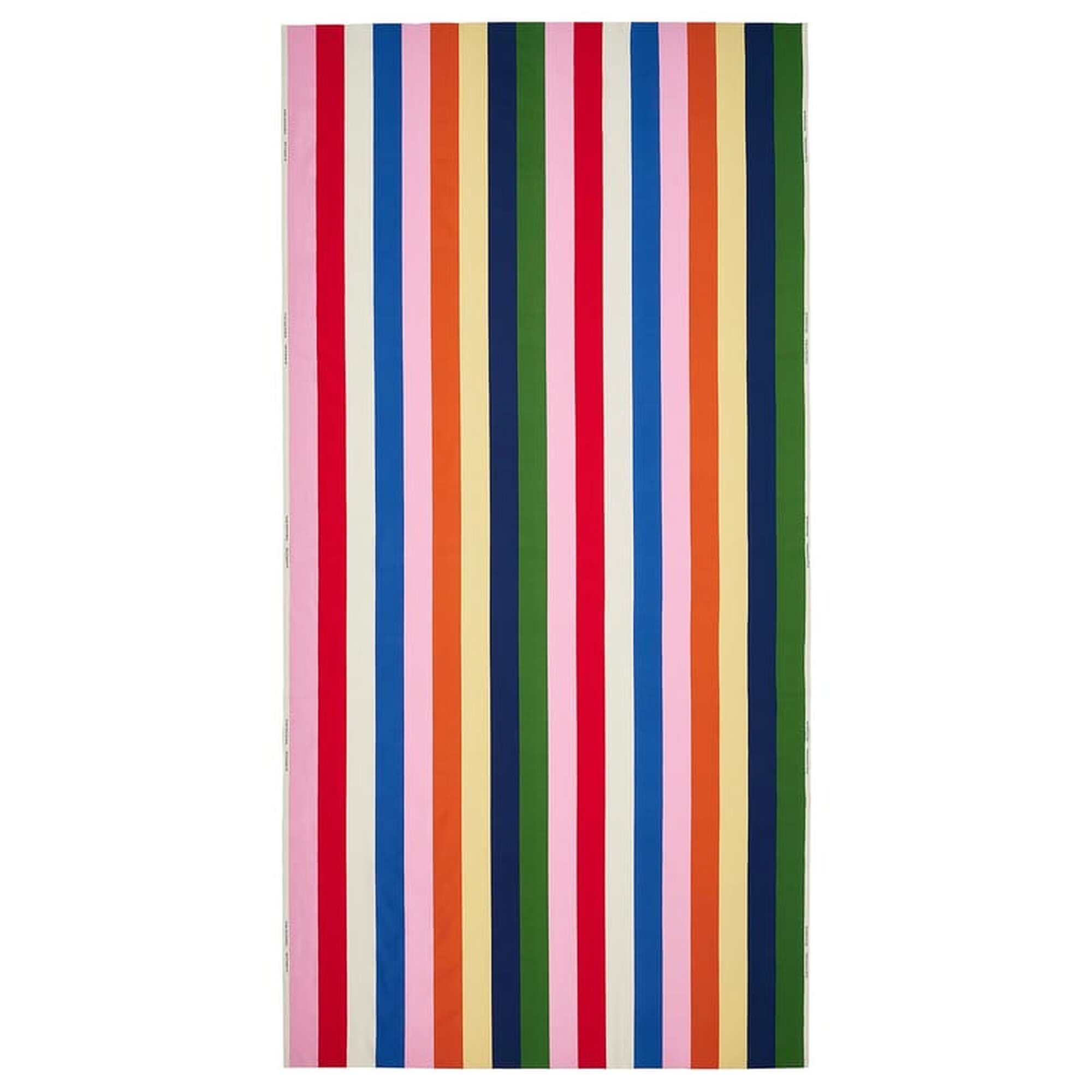 Ткань IKEA J ttev dd, многоцветный, 150x300 см 605.798.18, принт полоска