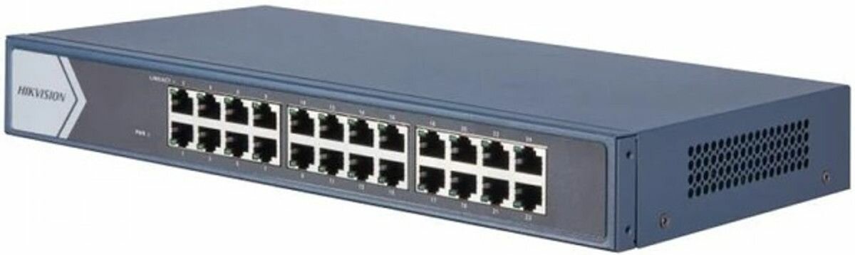 Коммутатор Hikvision DS-3E0524-E(C), 24 1 Гбит/с, неуправляемый