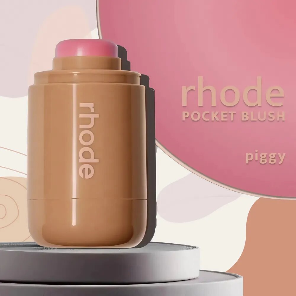 Румяна RHODE Pocket Blush оттенок piggy - baby pink 5,3г