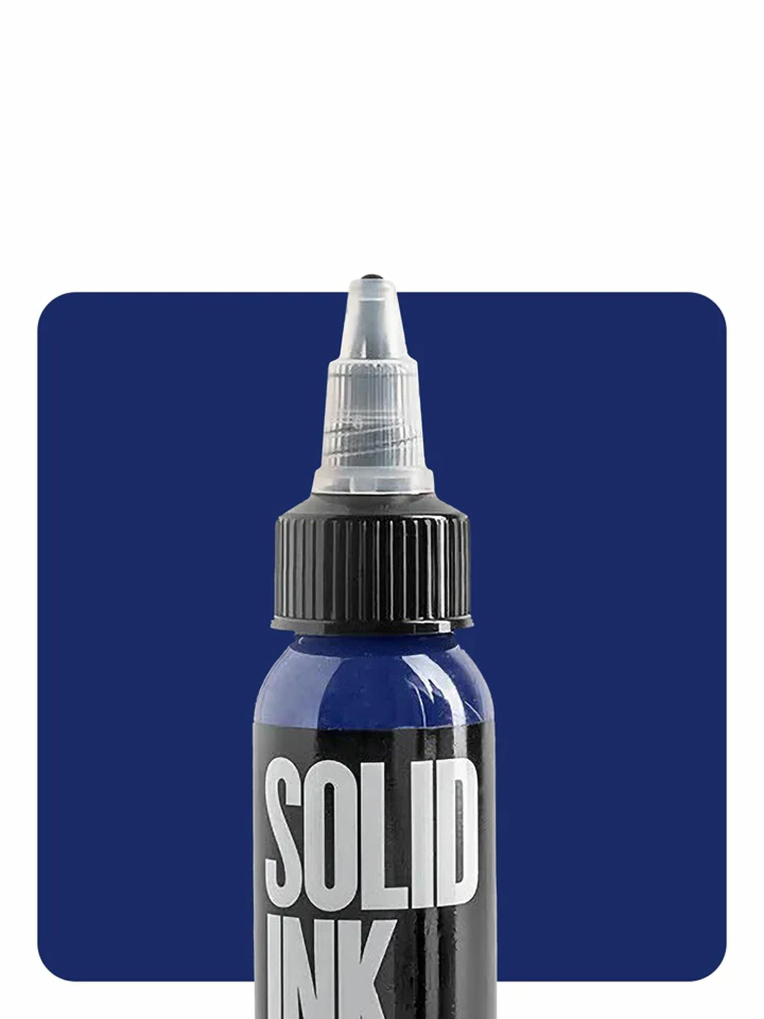 Dark Blue Solid Ink - Краска для тату 15 мл