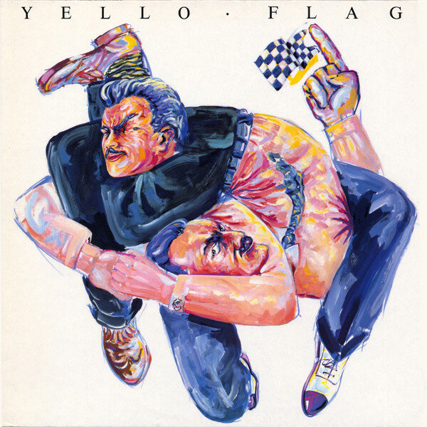 Виниловая пластинка Yello - Flag Germany 1988 mint/mint- (редкое состояние.1 press)