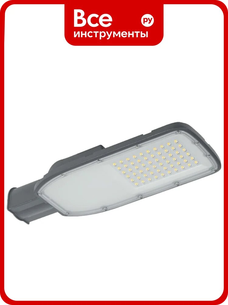 Светильник IEK ДКУ 1004-100Ш, LED, 3000К, IP65, серый LDKU1-1004-100-3000-K03