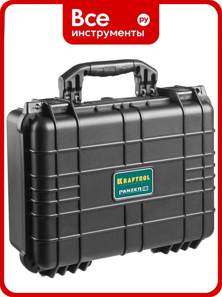 Ударопрочный пластиковый ящик KRAFTOOL Panzer степень защиты IP55, 16" 38251-16