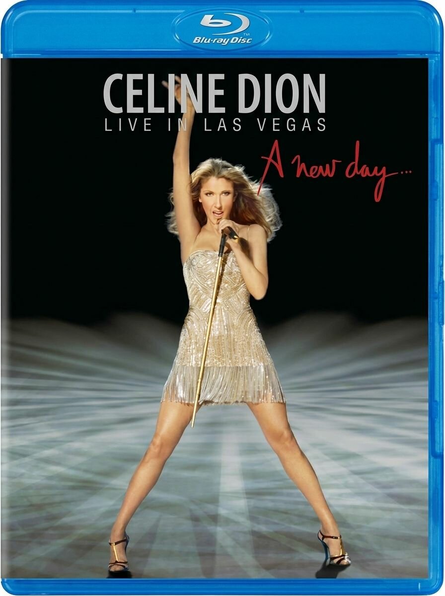 Celine Dion - A New Day. Live in Las Vegas 2007 легендарное шоу Селин Дион Blu-ray диск