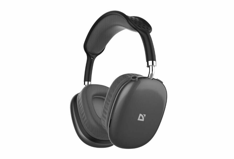 Наушники беспроводные, большие Bluetooth-гарнитура черного цвета, Defender FreeMotion B645 (63645)