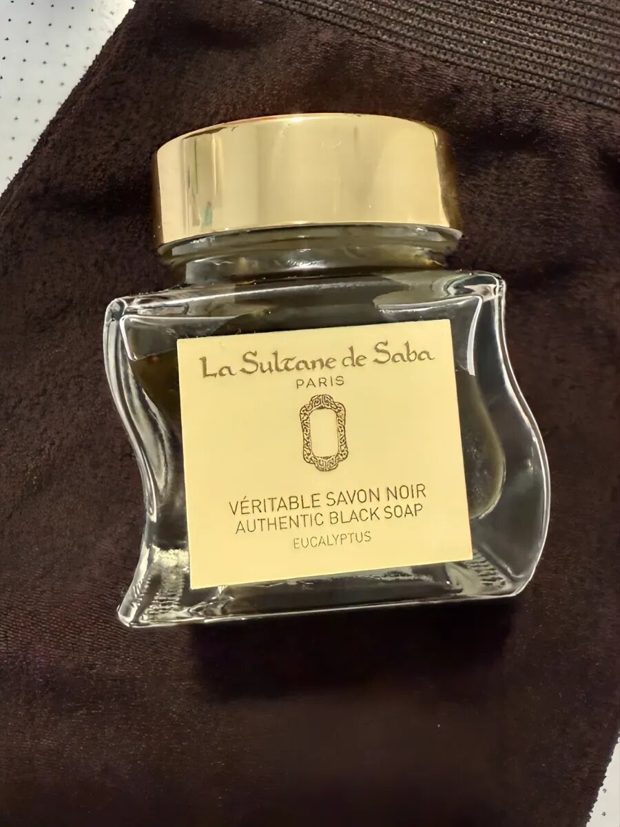 Черное мыло La Sultane de Saba Authentic Eucalyptus Black Soap 50мл