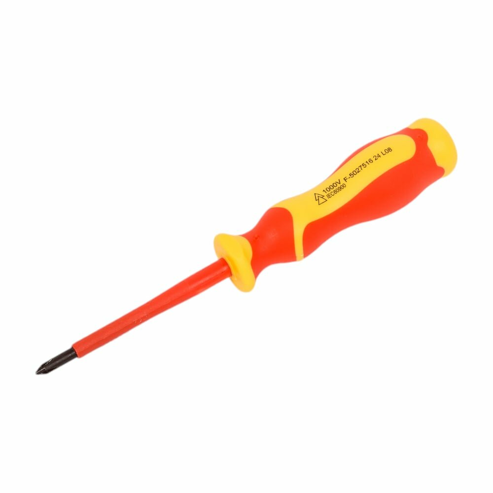 Отвертка NEO Tools PH1 x 4.5 x 80 мм, 1000 В 04-138 — фото 1