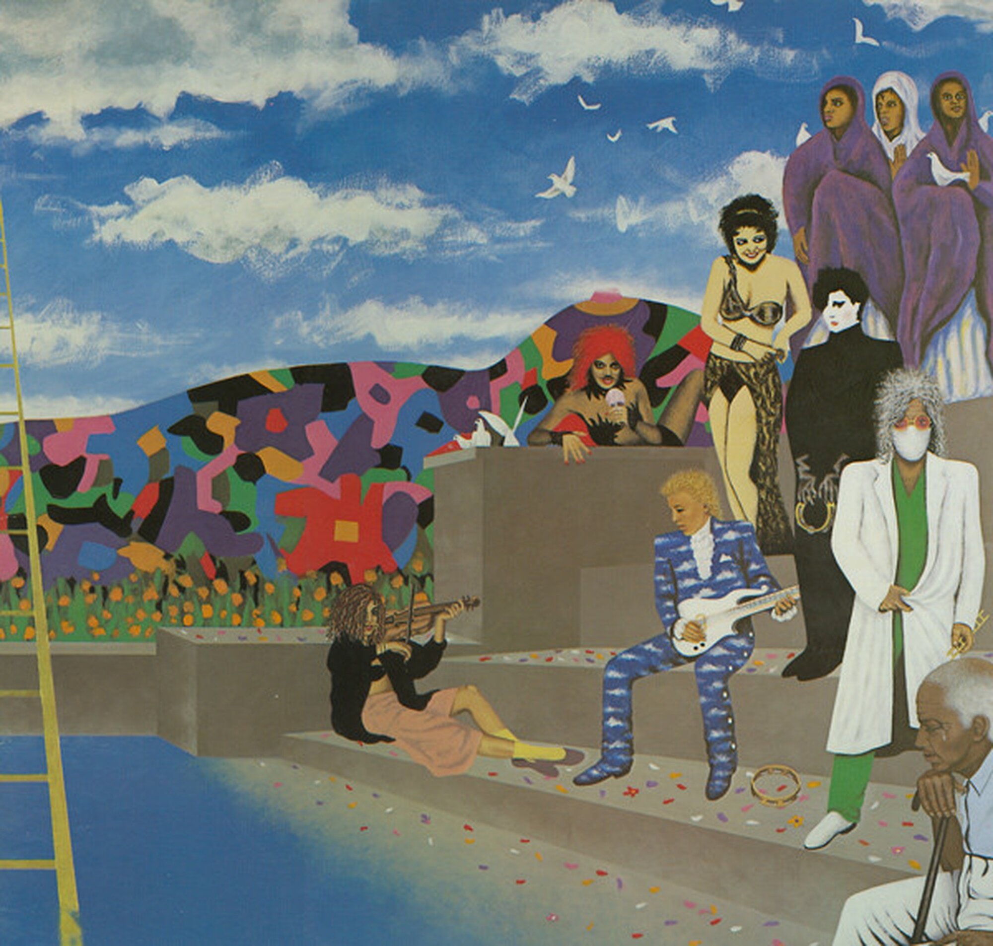 PRINCE AND THE REVOLUTION - Around The World In A Day, (LP, Germany, 1985г, NM/NM) Винтажная Виниловая Пластинка