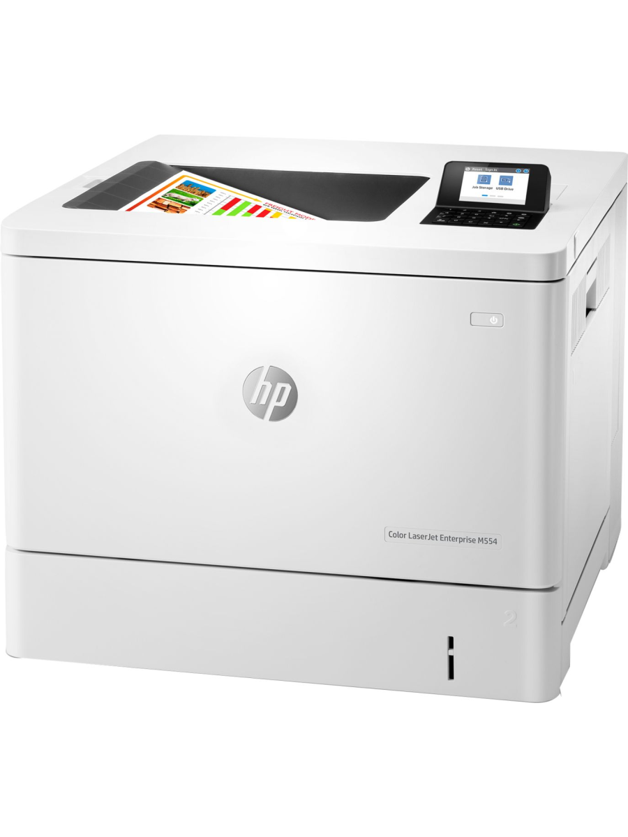 Принтер лазерный HP M554dn цветной A4