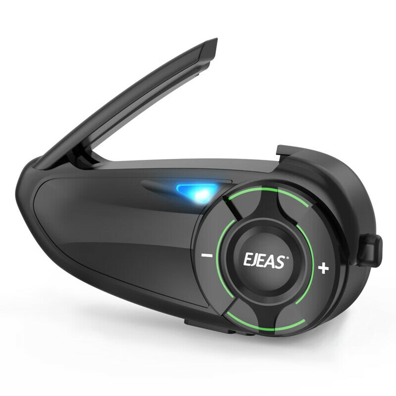 EJEAS Q8 Гарнитура для мотоцикла с интеркомом и беспроводной технологией Mesh стабильный сигнал совместимость с разными