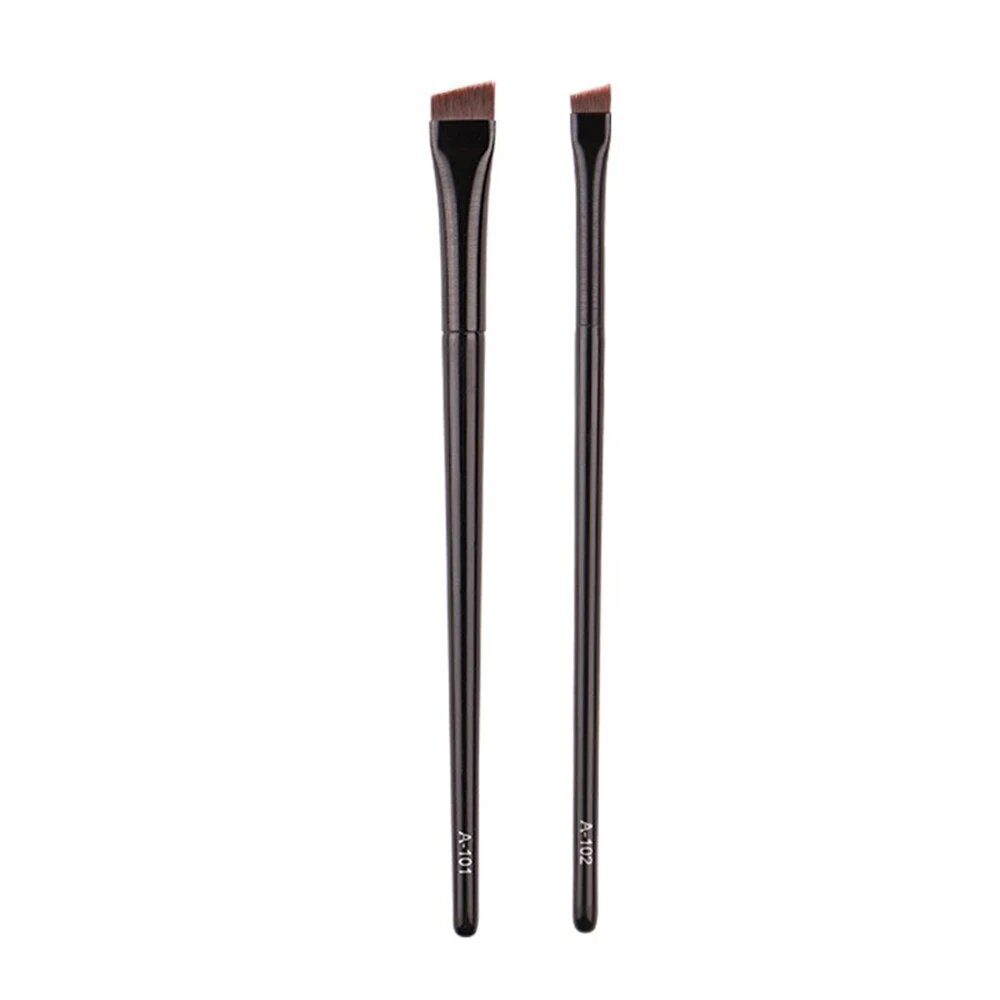 Профессиональные кисти для бровей и подводки глаз из нейлона (1/2/4 шт.) Set 01