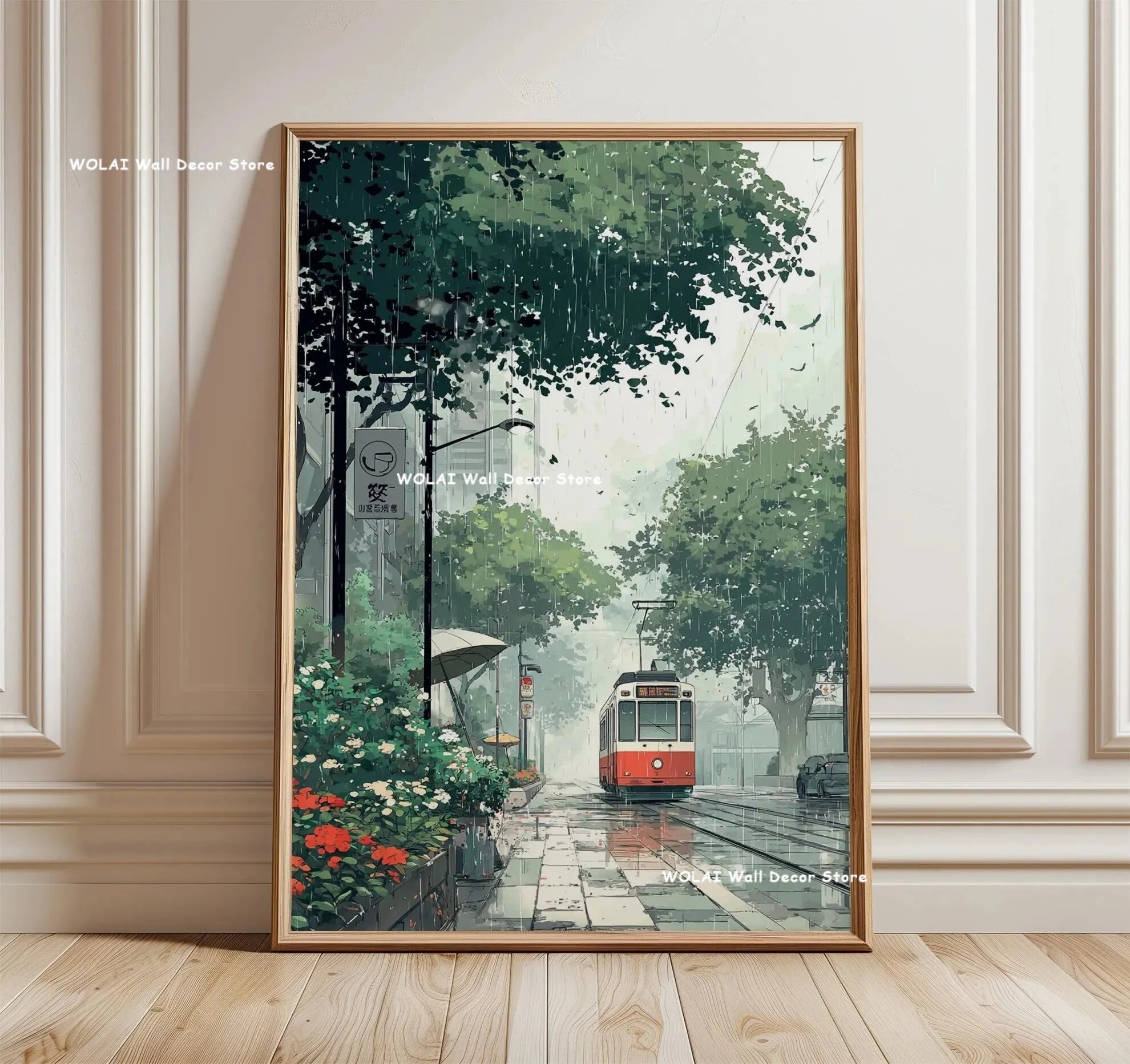 Постер "Токио" на холсте, 30x40см, WO2228-14