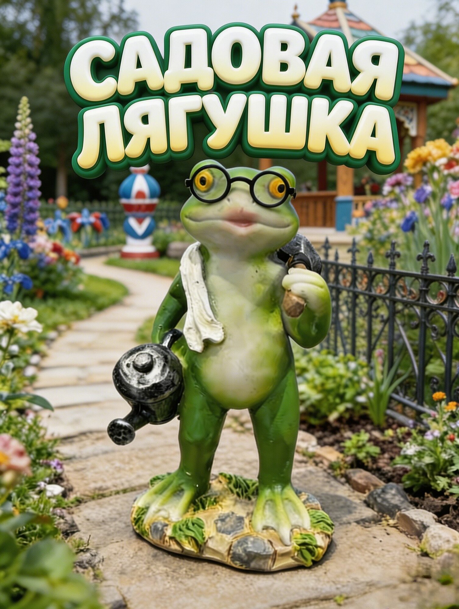 Фигурка садовая