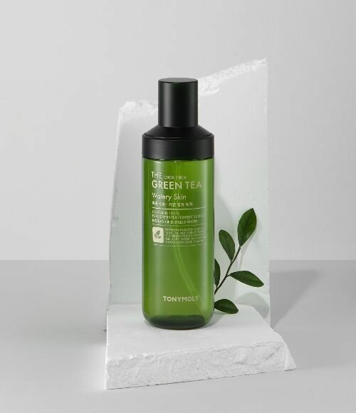 Увлажняющий лосьон для лица с экстрактом зелёного чая TonyMoly THE CHOK CHOK GREEN TEA Watery Lotion, 160 мл.