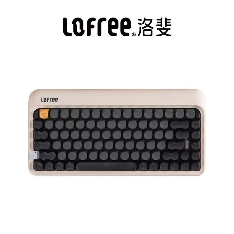 Механическая клавиатура Lofree 1970s 84 кл. , три режима подключения, винтажный стиль для работы и игр