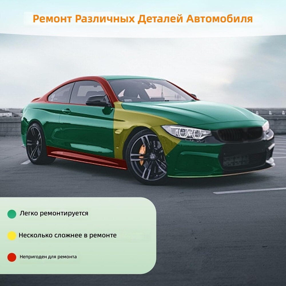 Усиленный набор вакуумных присосок для удаления автомобильных вмятин и снятия экранов телефонов и планшетов, комплект большого и малого размера