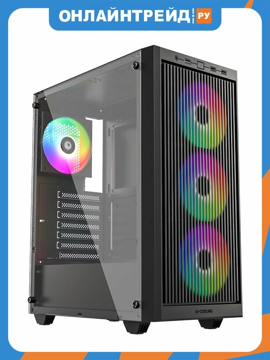 Корпус Id-cooling Case WARE 310 ARGB черный
