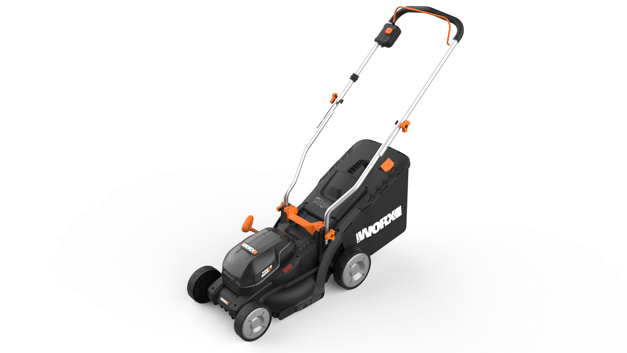 Газонокосилка аккумуляторная бесщеточная WORX WG733E, 20В, 33 см, 4Ач х 1, ЗУ 2А, коробка