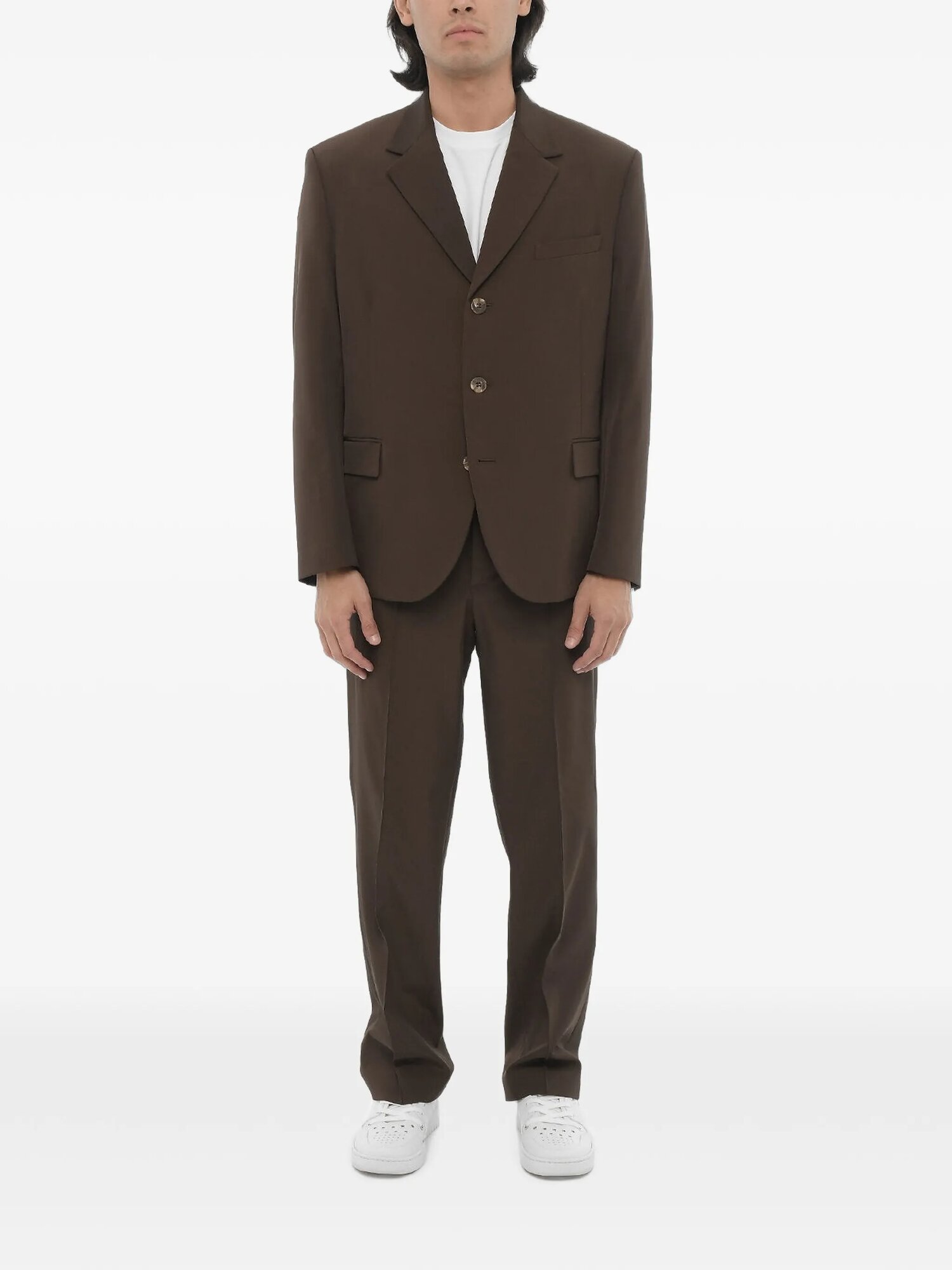 Комбинезон Slim-fit single-breasted suit