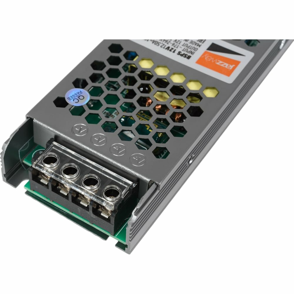 Блок питания для светодиодной ленты Jazzway 150Вт 12.5А 12В IP20 BSPS 3329235A — фото 1