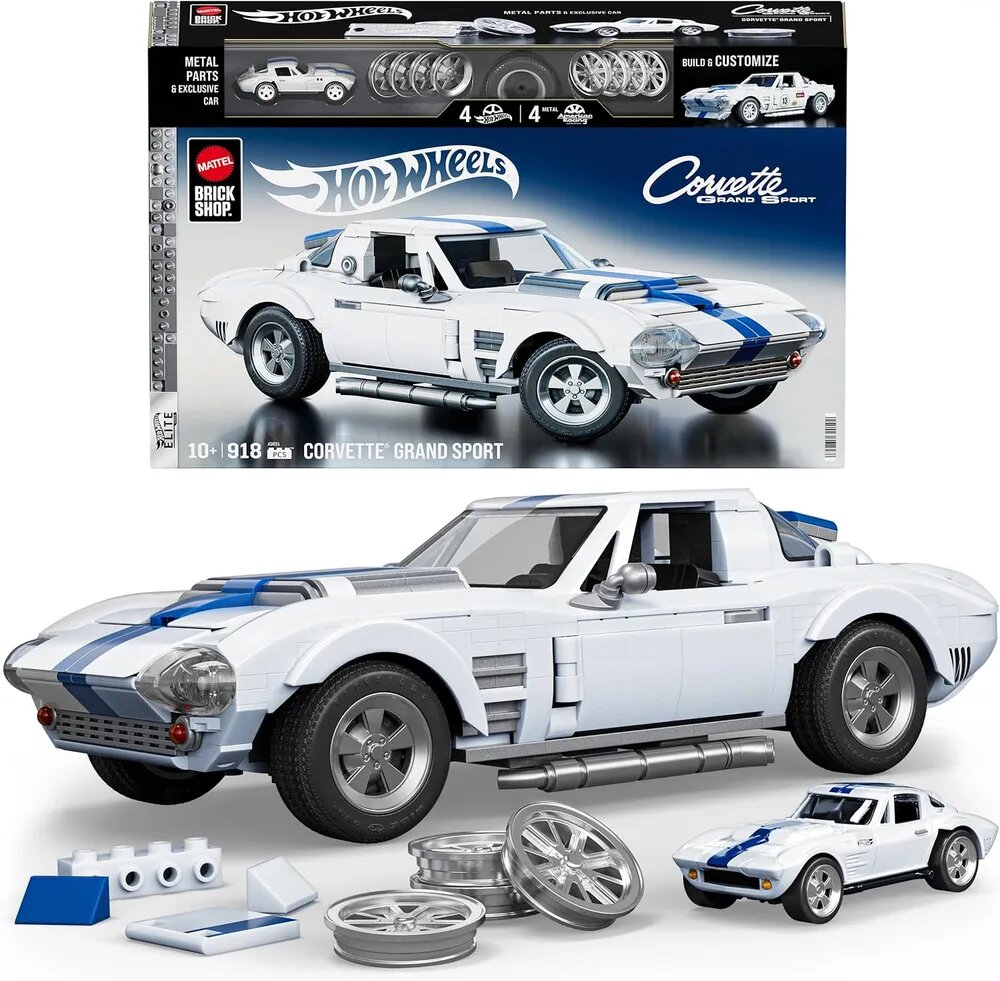 Hot Wheels Серия Elite Corvette Grand Sport JGR31