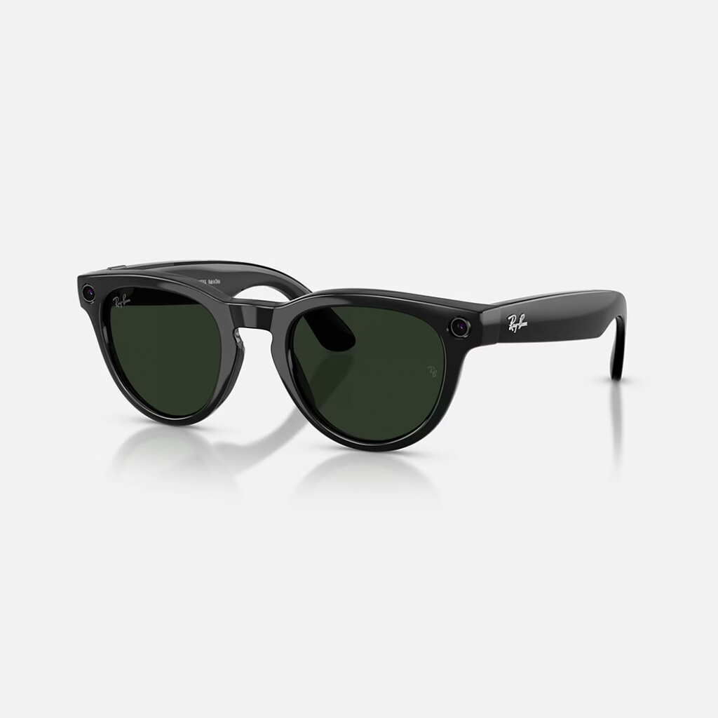 Умные очки Ray-Ban Headliner, Shiny Black/Transition Graphite Green (150-50) gen 2