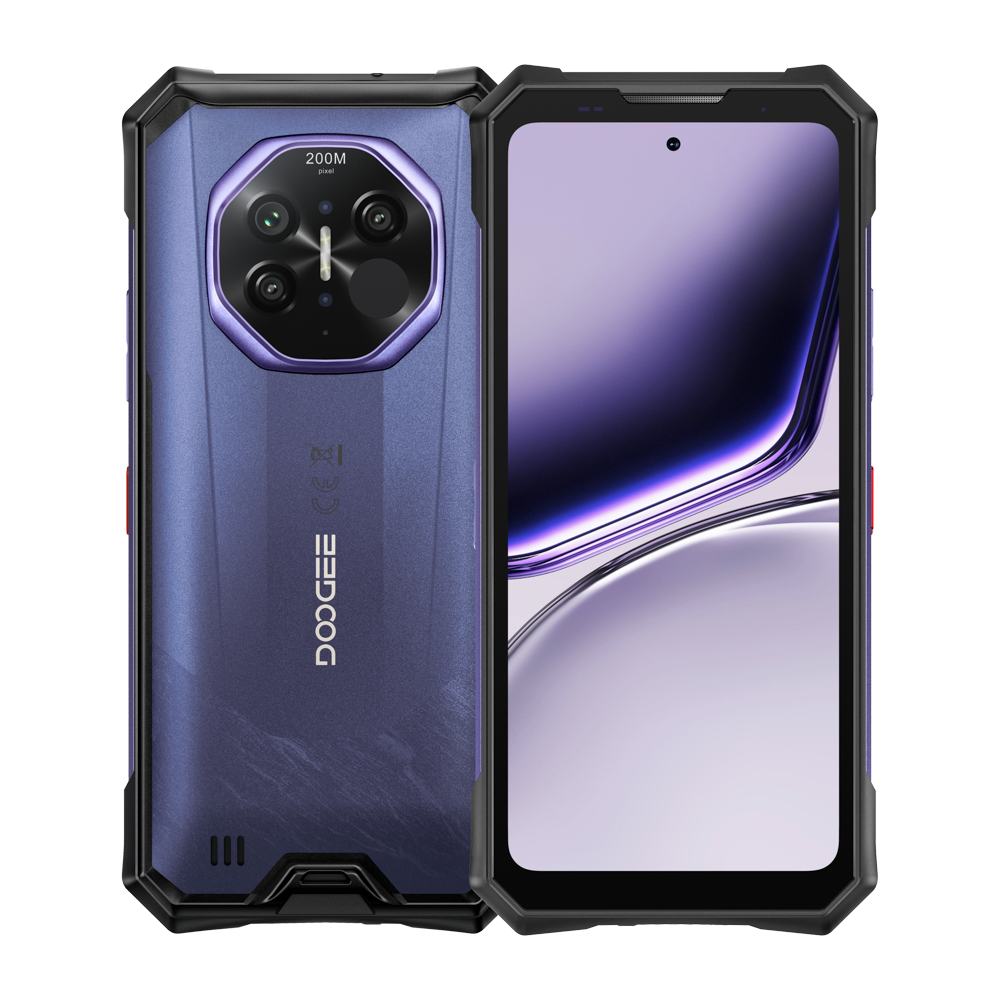 DOOGEE S300 Plus Thermal, 48 (12+36) ГБ + 1 ТБ, 11000 мАч, 6,78” FHD, Android 16