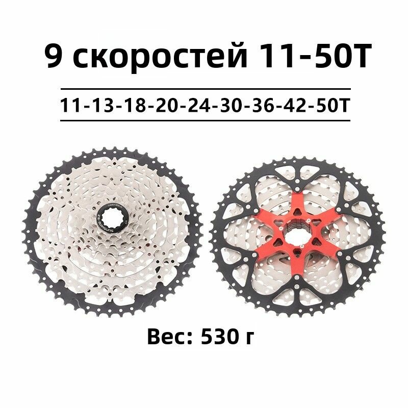 SRAM Горный велосипед 8 9 10 11 12 13 скоростной дорожный велосипед с кассетной передачей с переменной скоростью