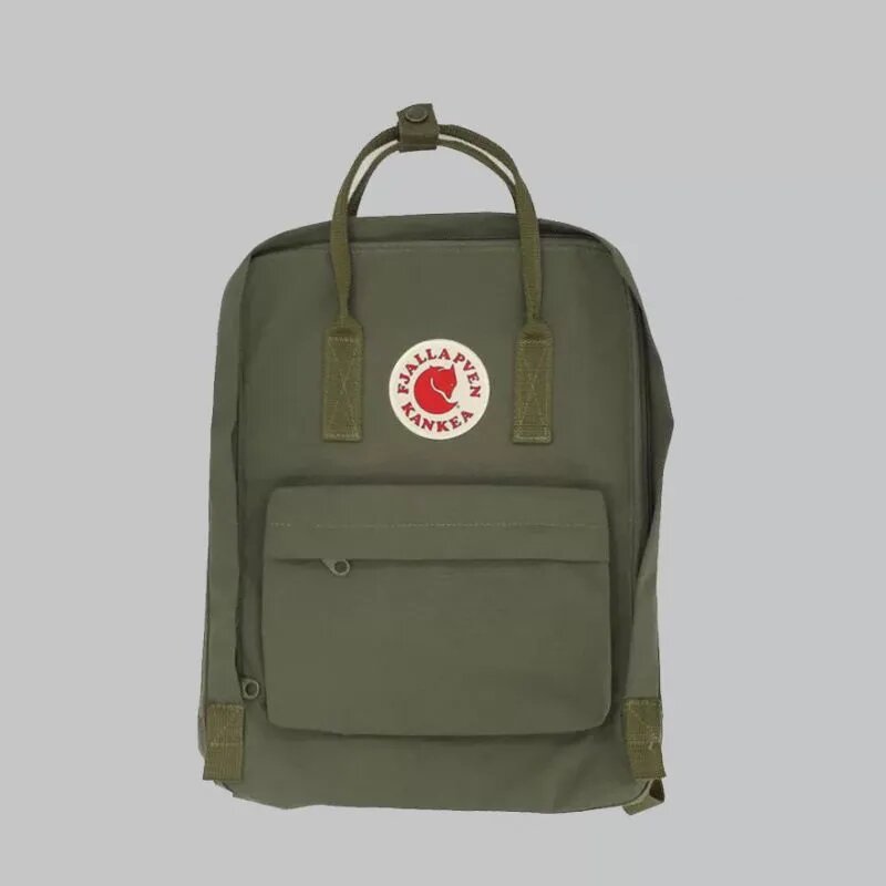 Рюкзак Fjällräven Kånken 20 л, Серовато-зеленый, средний