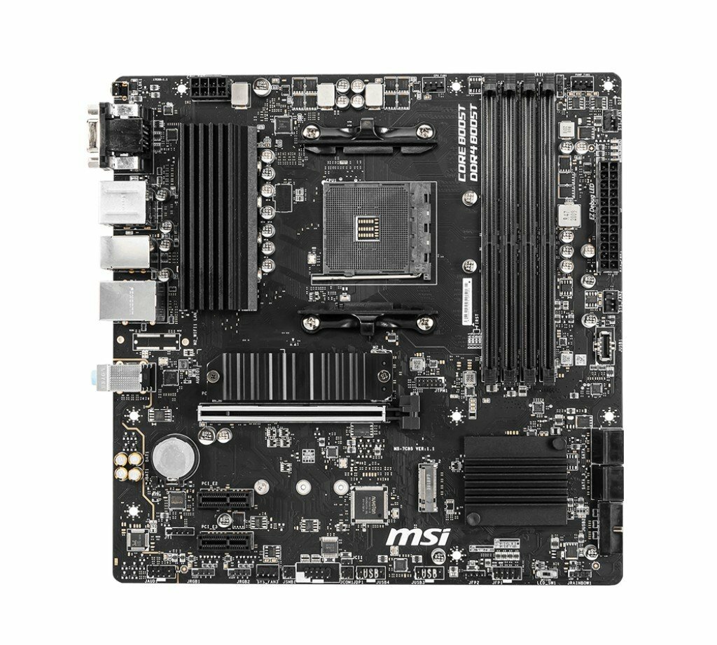 Материнская плата AM4 MSI B550M PRO-VDH (mATX, 4xDDR4)