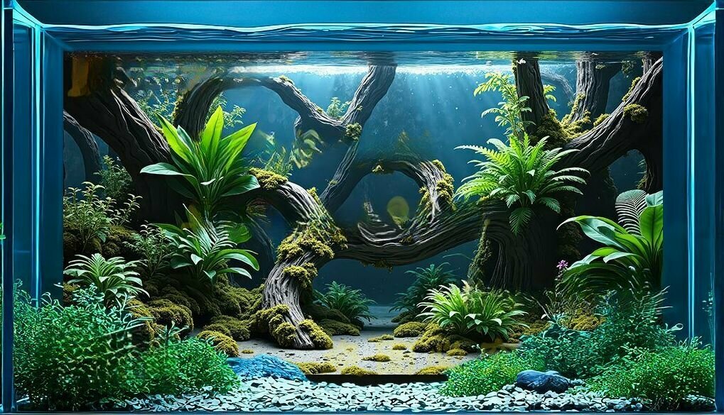Фон для аквариума, Декорация для аквариума/террариума 40x30см для аквариума 40x30 см фон для террариума декорация аквариумная