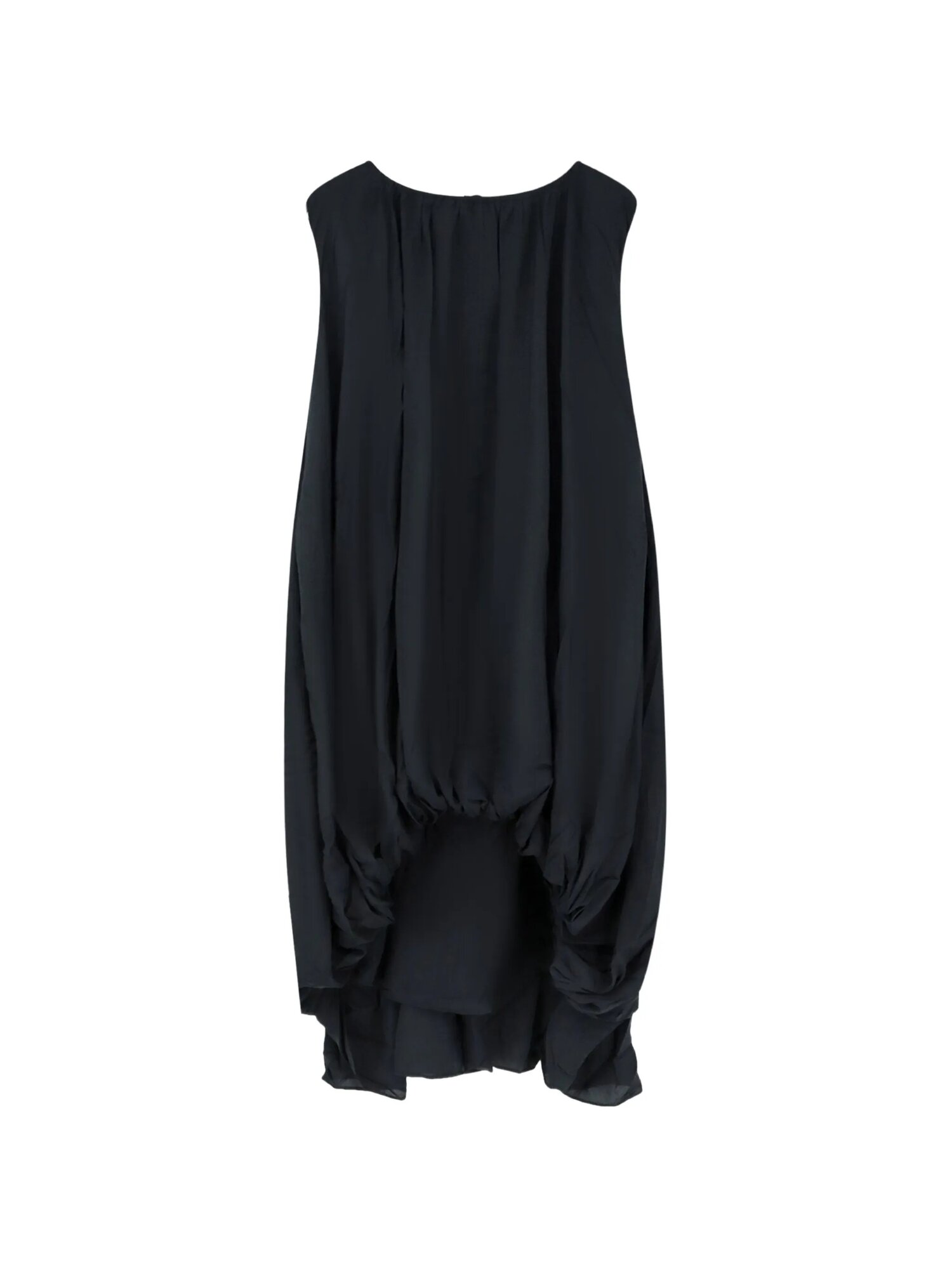 Платье Asymmetrical drawstring dress