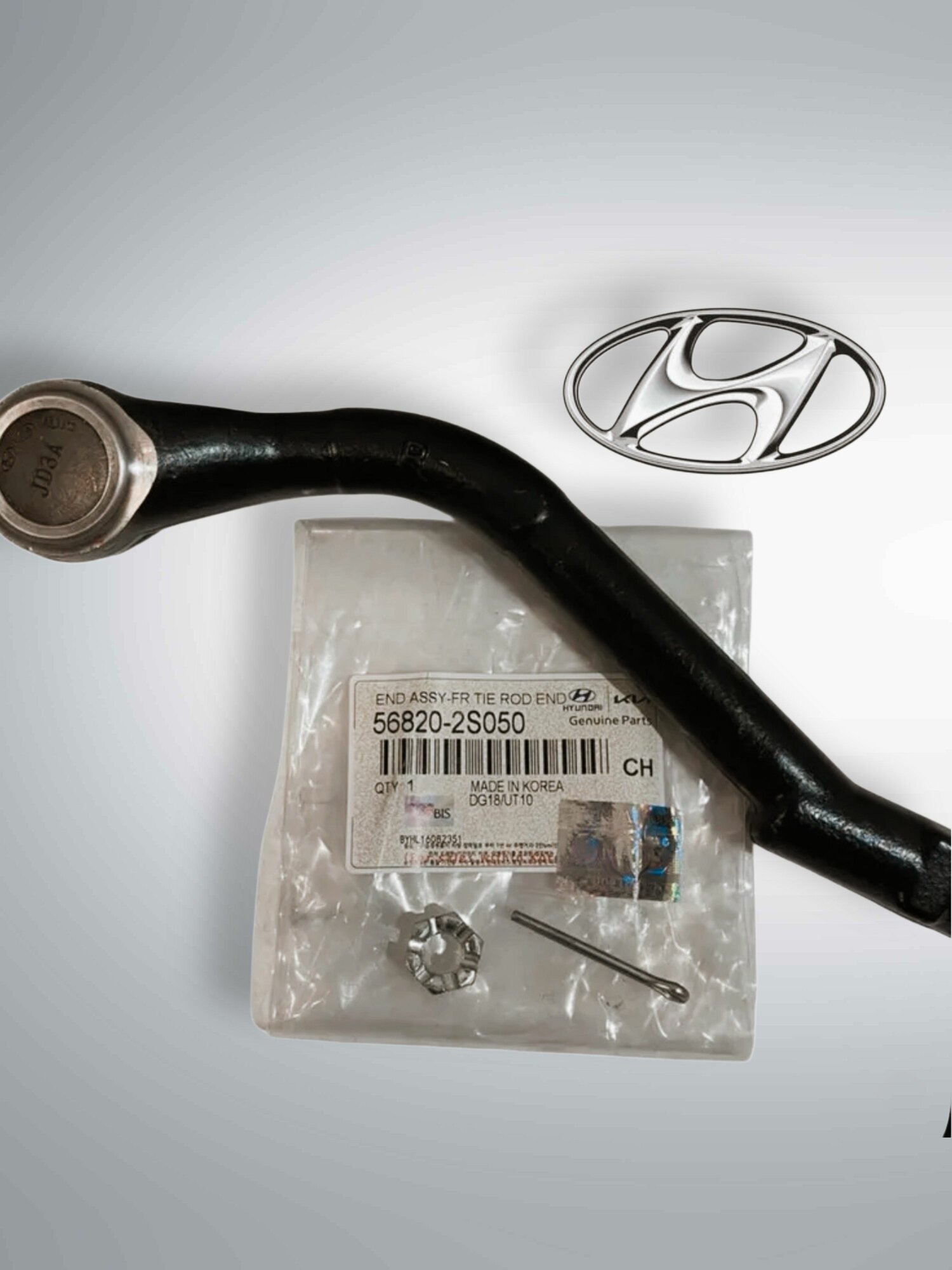 Hyundai-KIA Наконечник рулевой, арт. 568202S050, 1 шт.