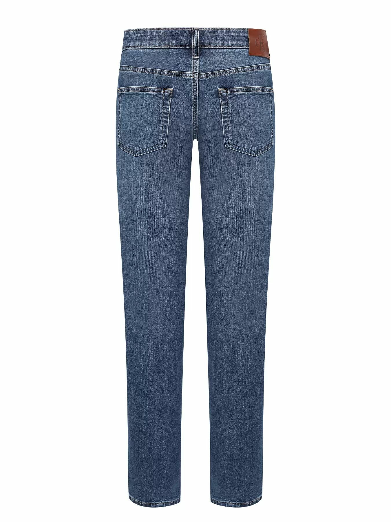 Джинсы зауженные Calvin Klein Jeans, размер 36/32, синий — фото 1