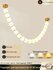 Люстра New Life Lighting, LED, 34 Вт, белая, регулировка температуры, для гостин...