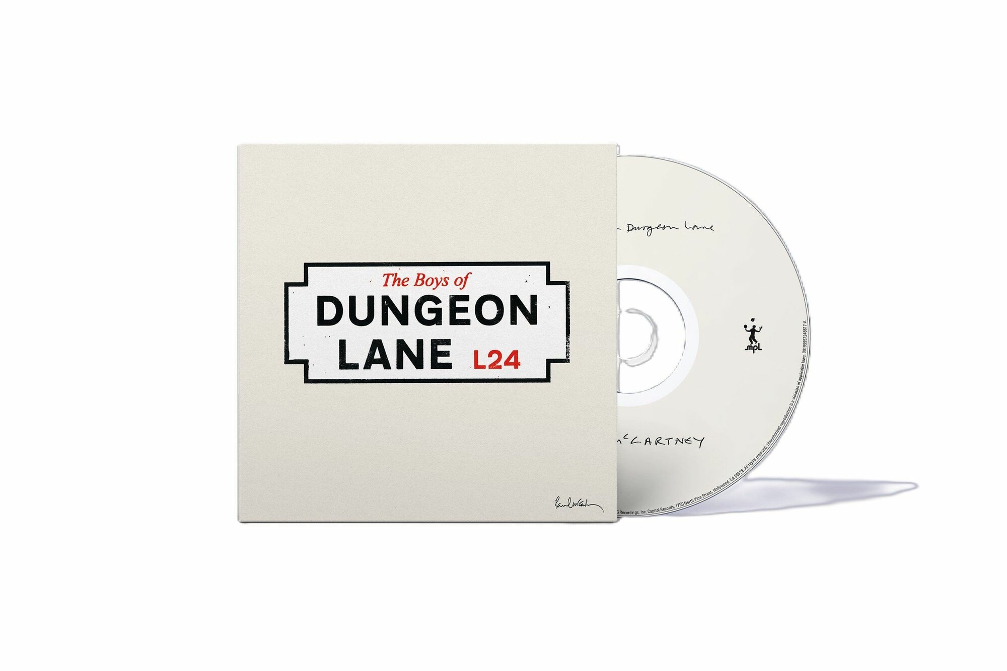 Музыкальный диск Paul McCartney - The Boys Of Dungeon Lane (CD) 2026, Digisleeve