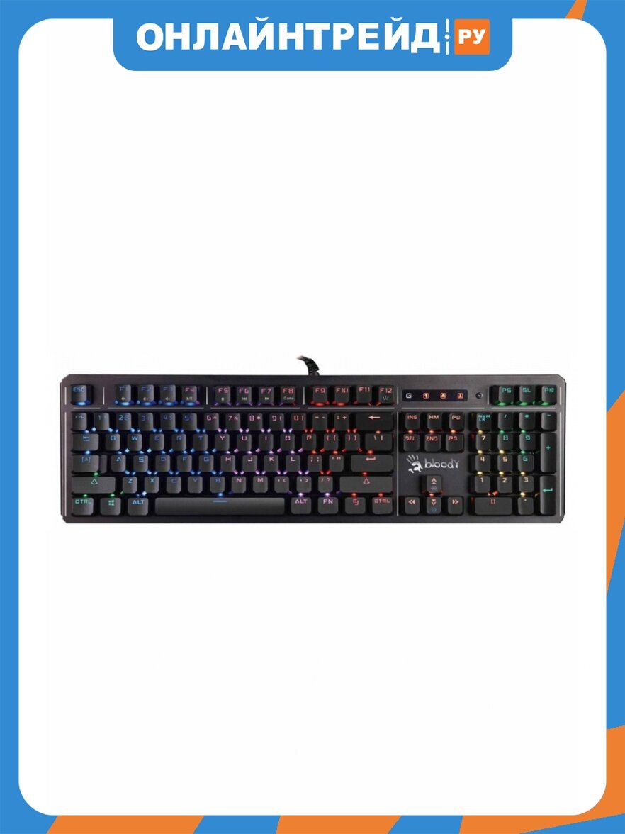 Клавиатура A4TECH Bloody B975 USB Gamer LED (Black)