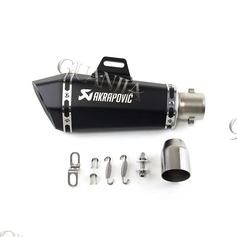 Глушитель на мотоцикл акрапович Akrapovic Gasoline длиной 345 мм