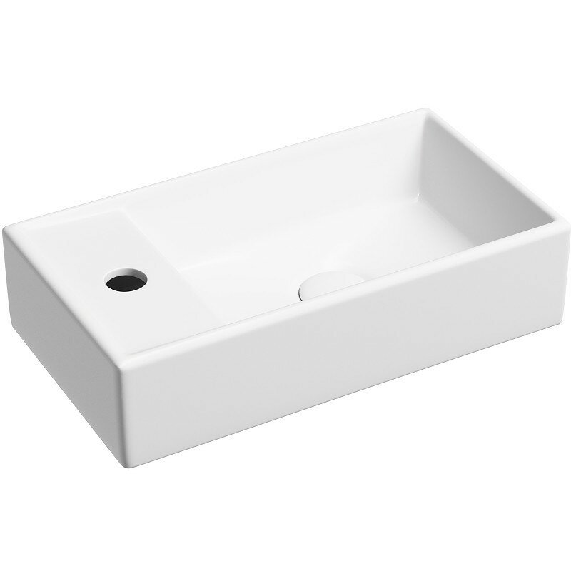 Раковина в ванную комнату Ceramicanova Element 41 R CN6051RMW Белая матовая