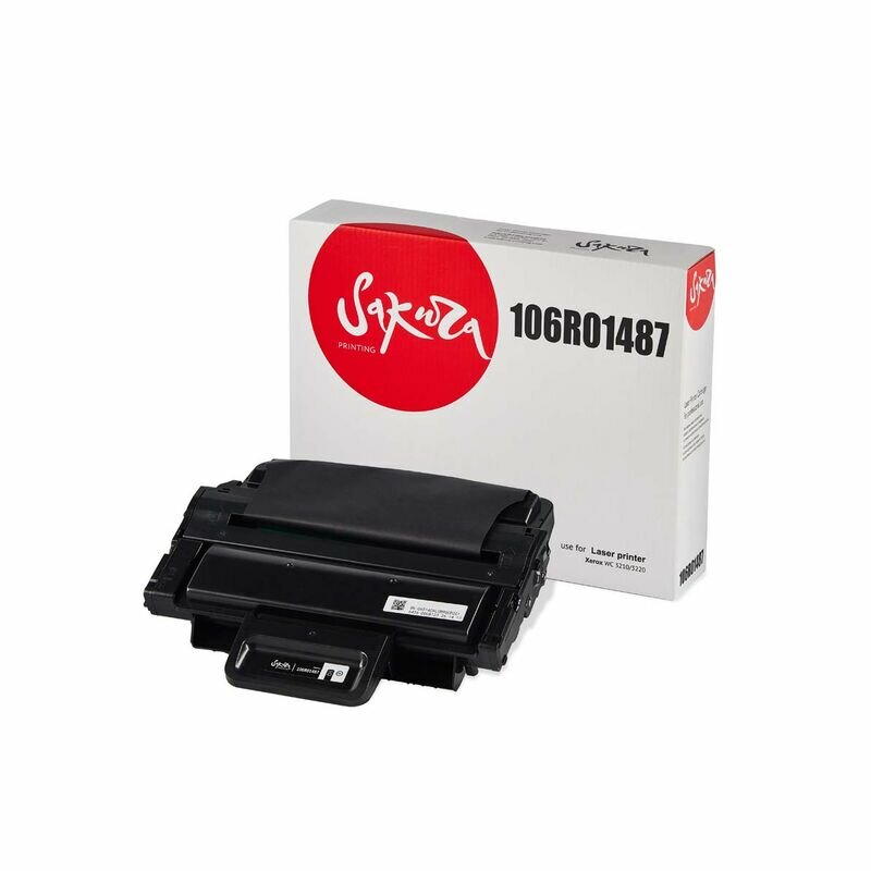 Картридж 106R01487 для Xerox WorkCentre 3220, 3210, 3220dn, 3210n 4100 стр. Sakura