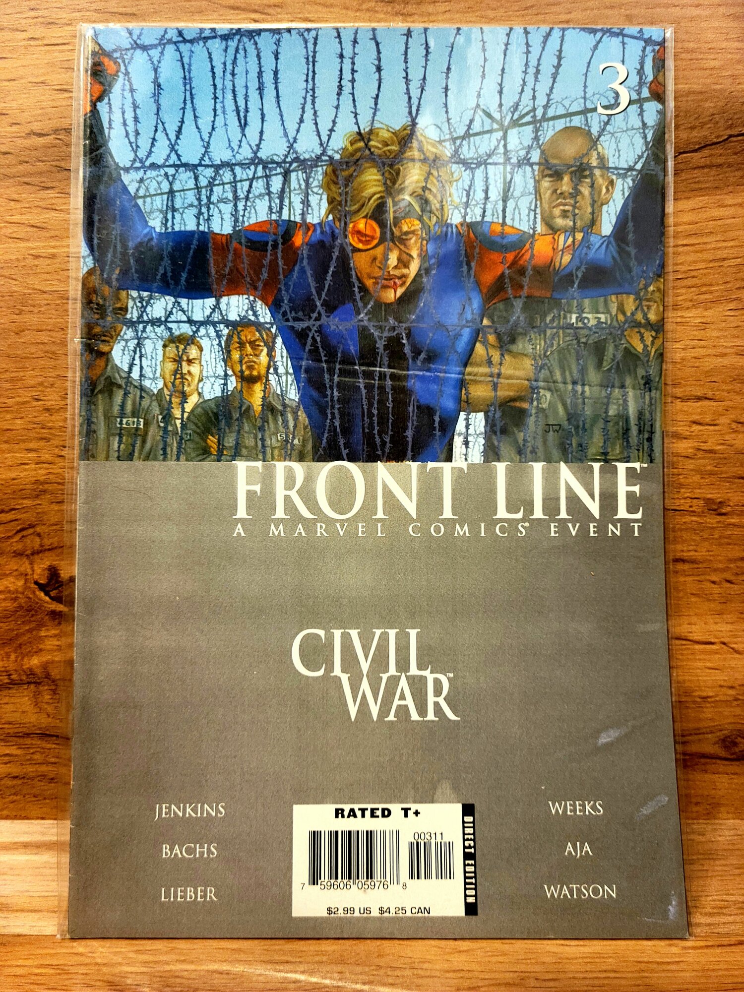 Civil War #3. Оригинальный Американский Комикс.