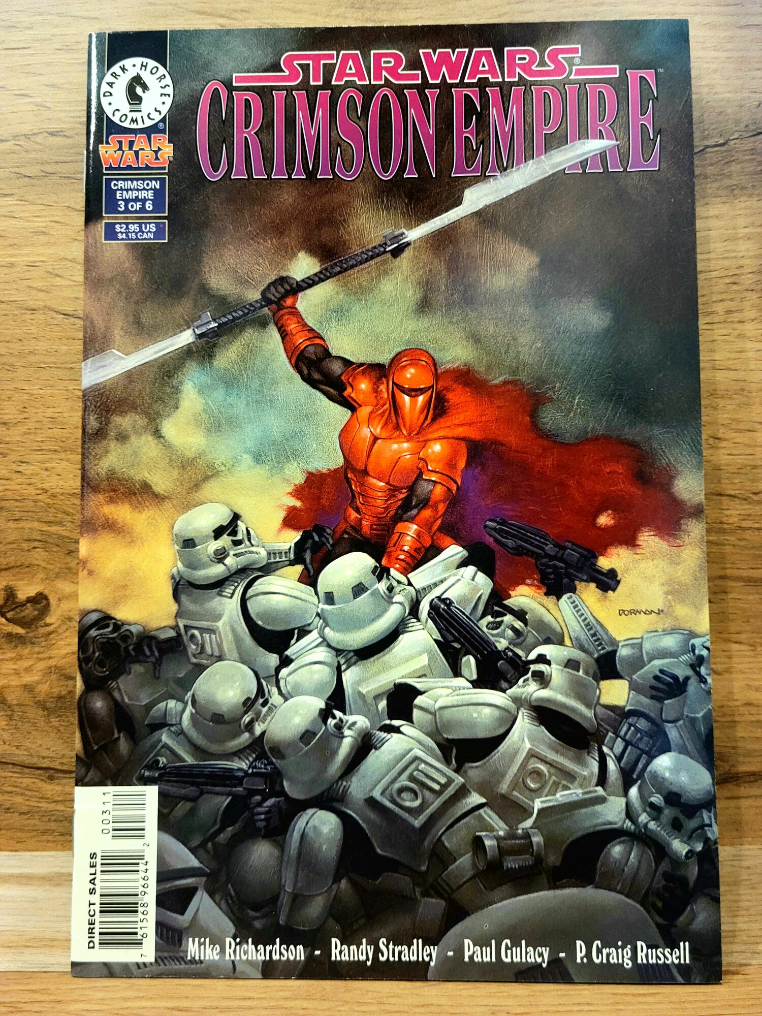 Crimson Empire #2. Оригинальный Американский Комикс.
