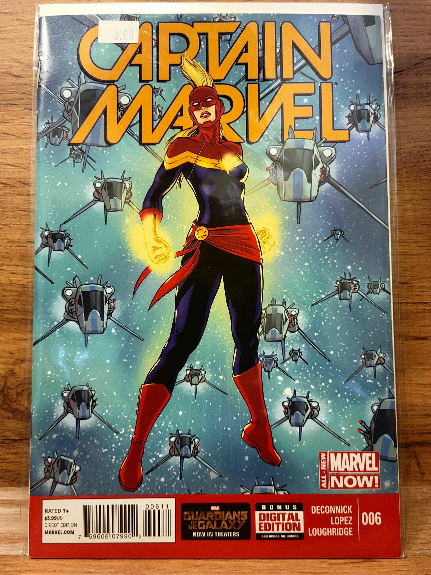 Captain Marvel #6. Оригинальный Комикс