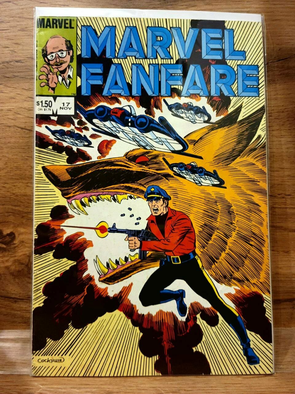 Ретро Комикс Marvel Fanfare #17. 1987 Год. Оригинал!