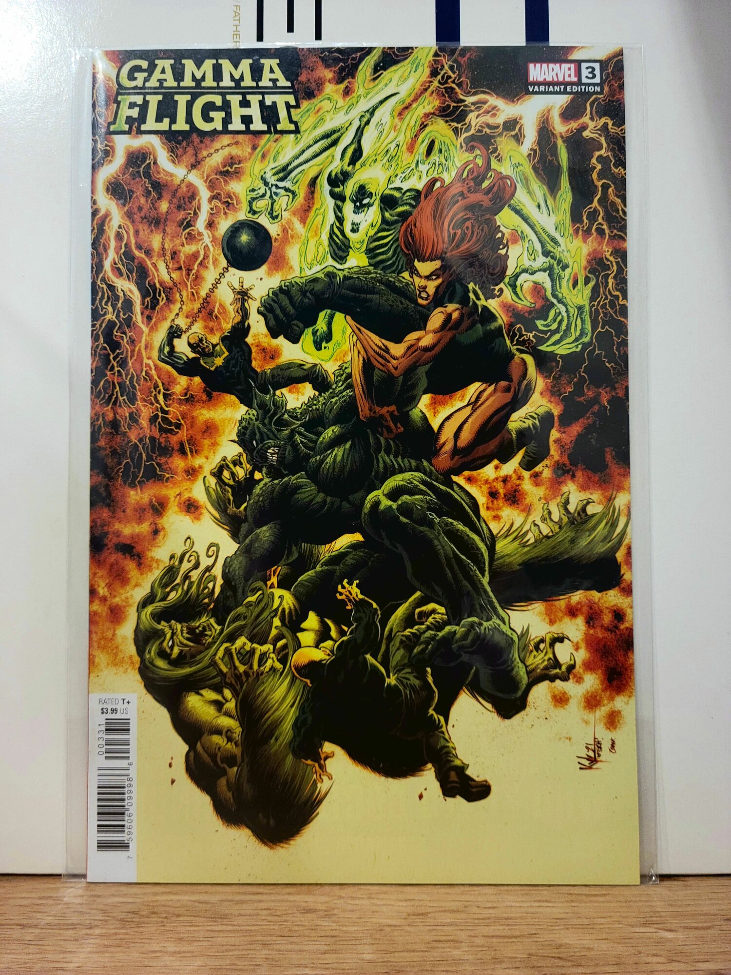 Ретро Комикс Gamma Flight #3. Variant Edition. Marvel.
