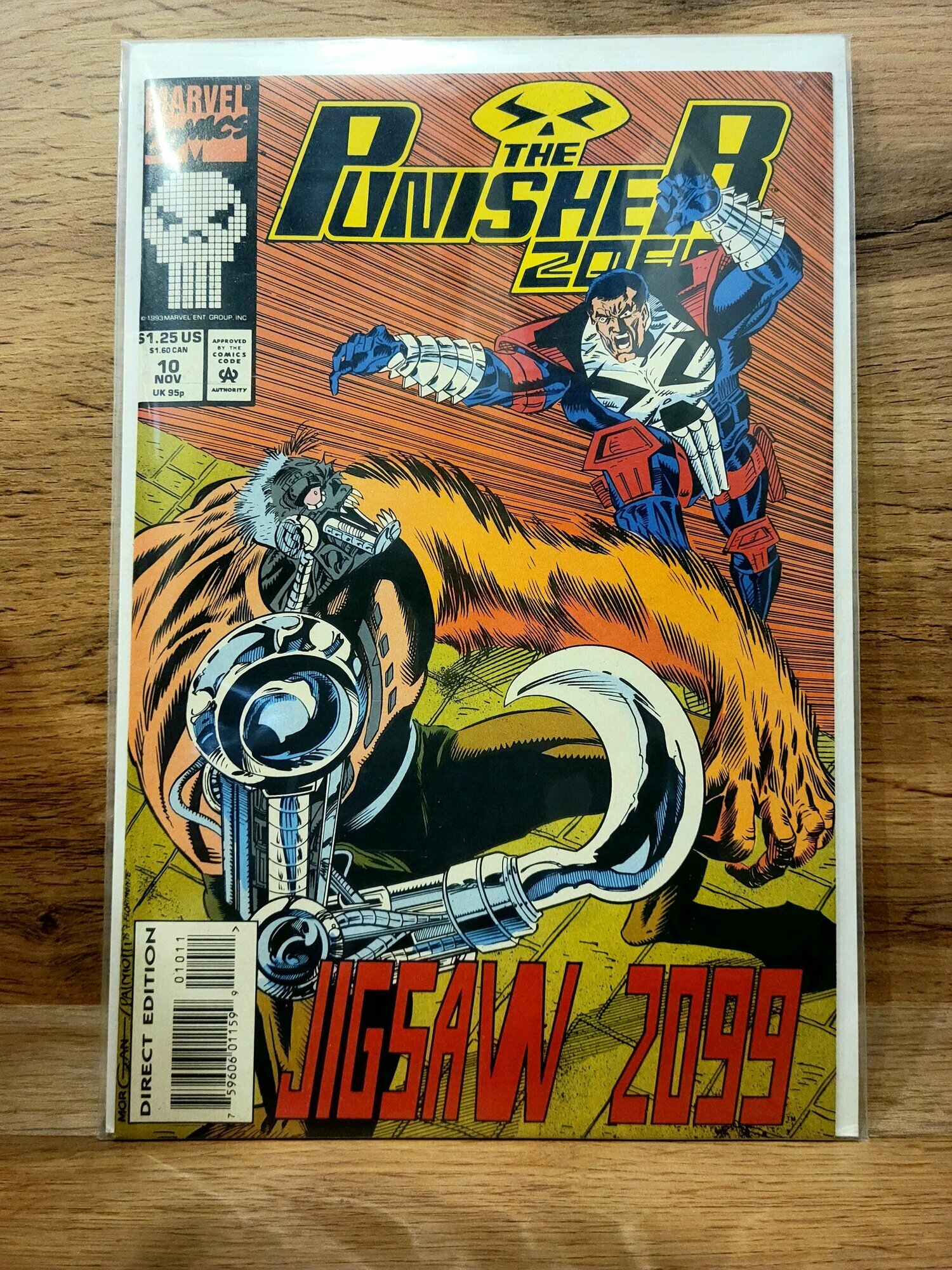 Ретро Комикс Punisher 2099 #10. 1993 Год. Коллекционный выпуск.