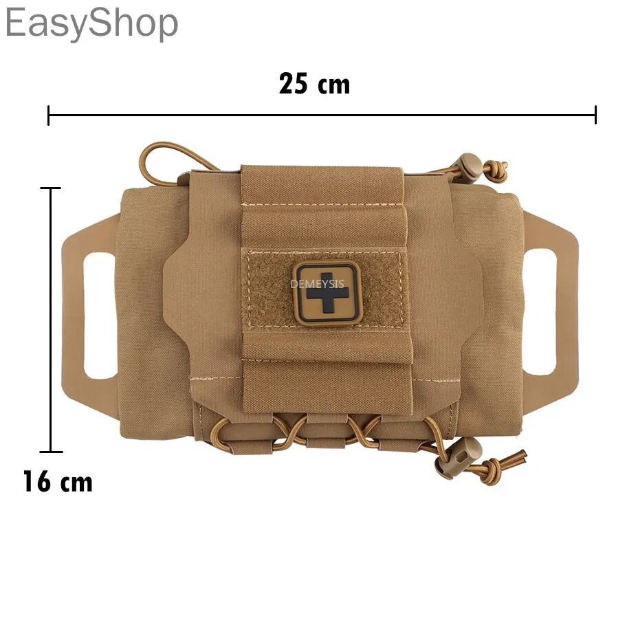Тактическая сумка Demeysis Multicam, нейлон, 25x16 см, Molle система, для взрослых — фото 1