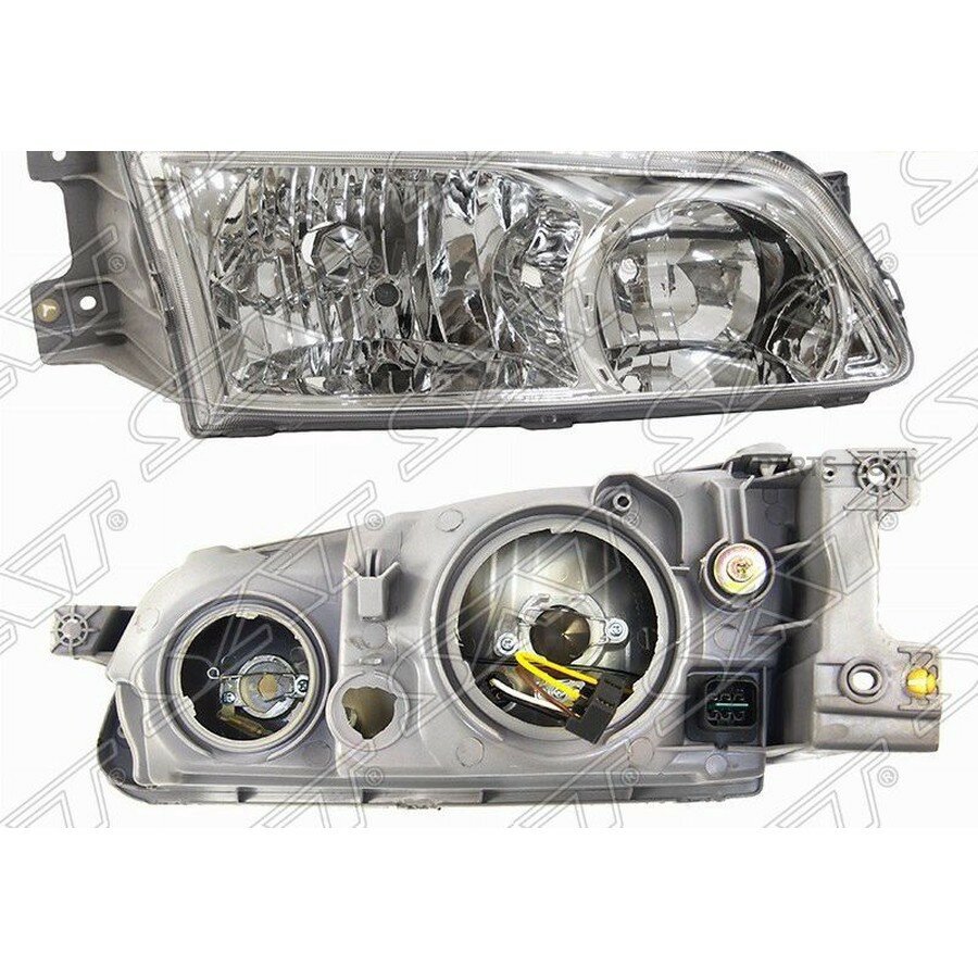 Фара Hyundai H1 97-04 / Starex 97-03 (Справа/ под электрокорректор) от официального дистрибьютора, SAT, артикул ST2211119REM