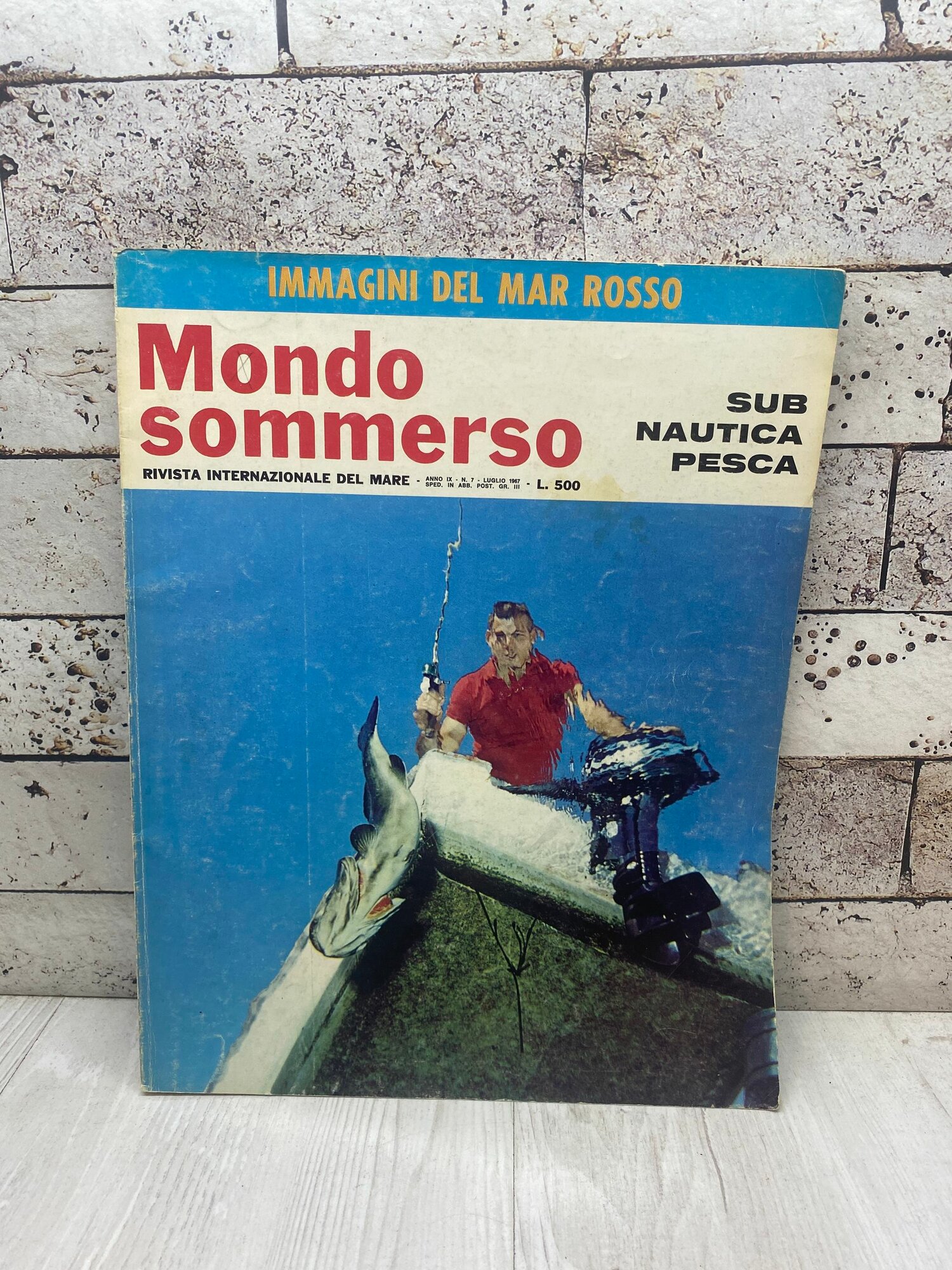 Mondo Sommerso Sub nautica pesca / Подводный мир: дайвинг, рыбалка 1993г