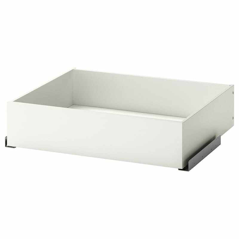 Ящик IKEA KOMPLEMENT, белый, 75x58 см 102.463.32